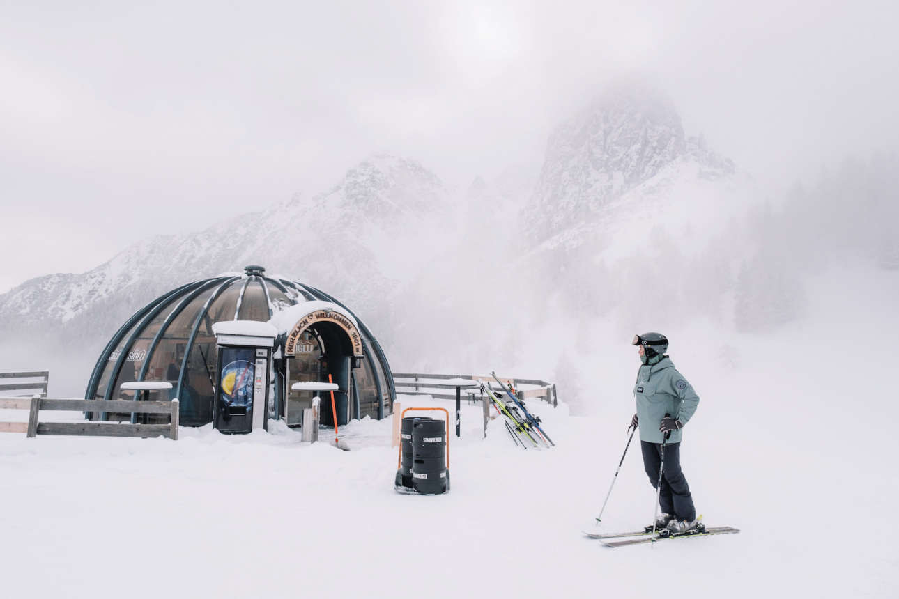 Skiing with the best views of Muttereralm - Gopass Blog