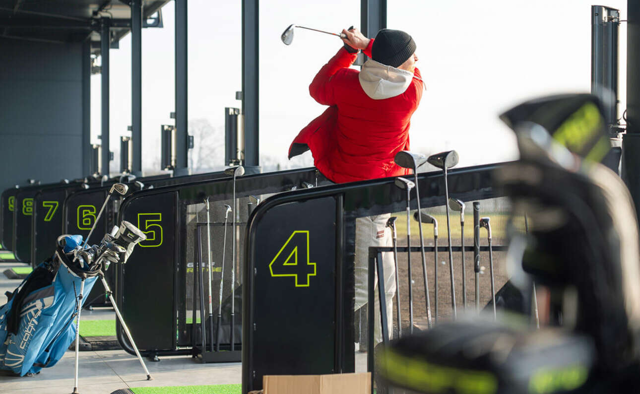 365 Golf Range: A modern golf driving range.
