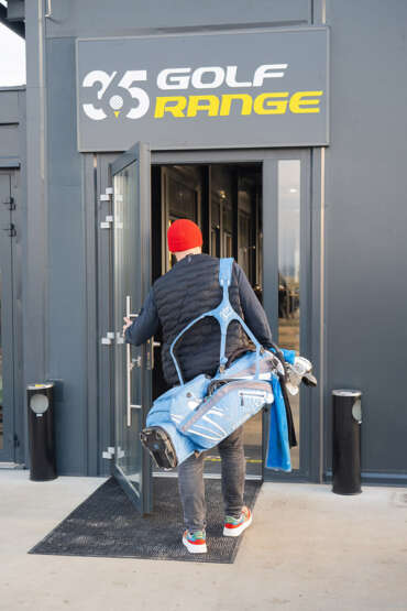 365 Golf Range: A modern golf driving range.