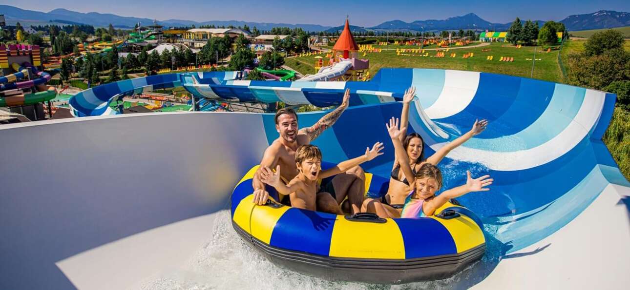 Park wodny Tatralandia: atrakcje dla dzieci, relaks dla dorosłych