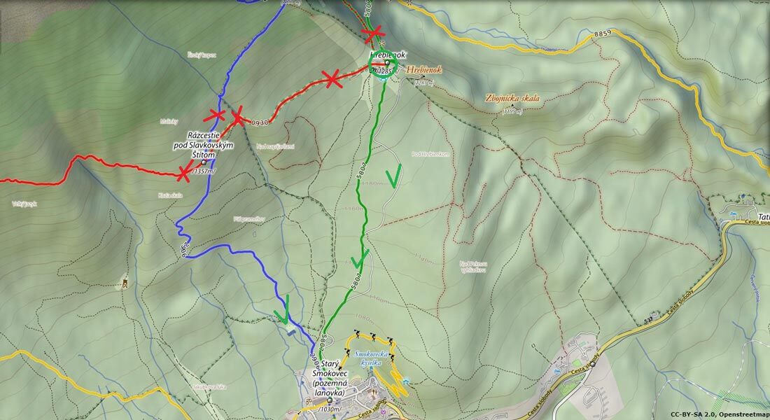 Miesta v Tatrách, kde sa na výlet so psom dostanete