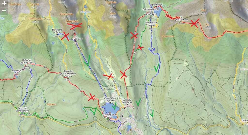 Miesta v Tatrách, kde sa na výlet so psom dostanete